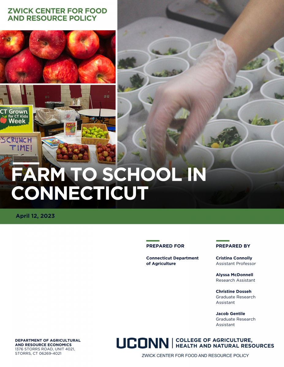 Farm to School | Department of Agricultural & Resource Economics